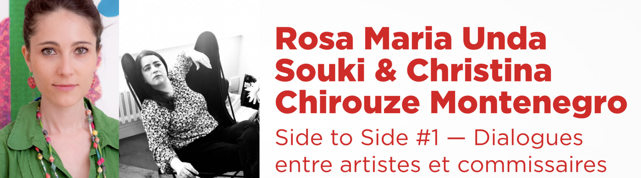 Galerie Ariane C-Y Side to side_Rosa_Maria_Unda_Souki_Christina_Chirouz ...